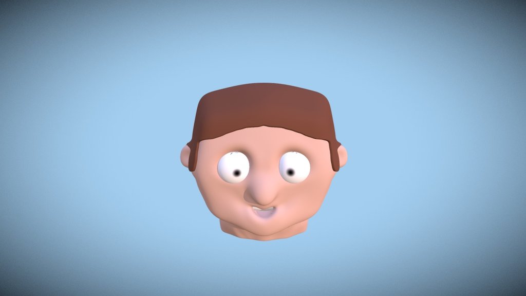 Square Head - 3D model by flyersfan26 [8fe22f1] - Sketchfab