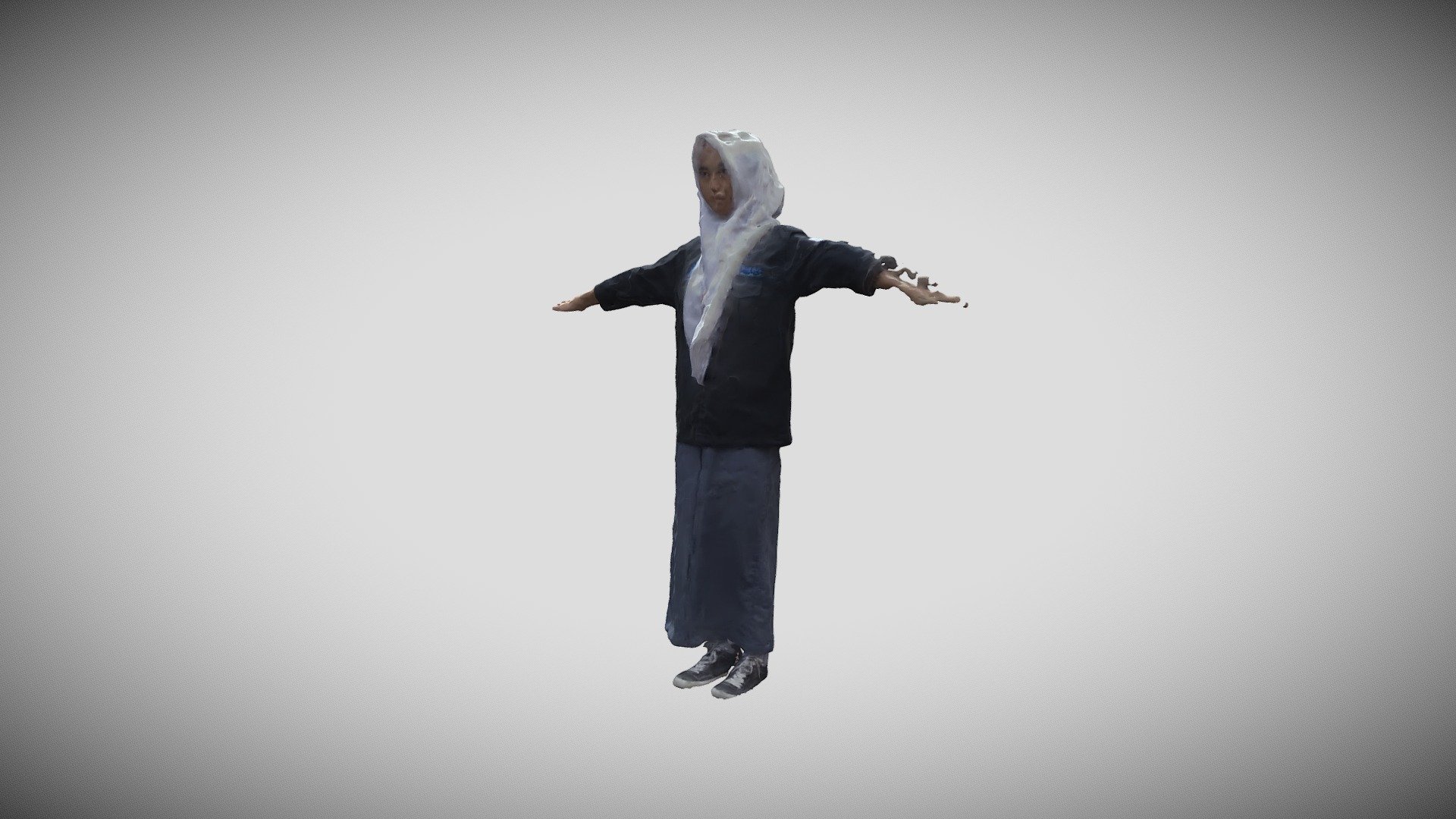 manusia_textured_mesh_medpoly_obj - Download Free 3D model by ...