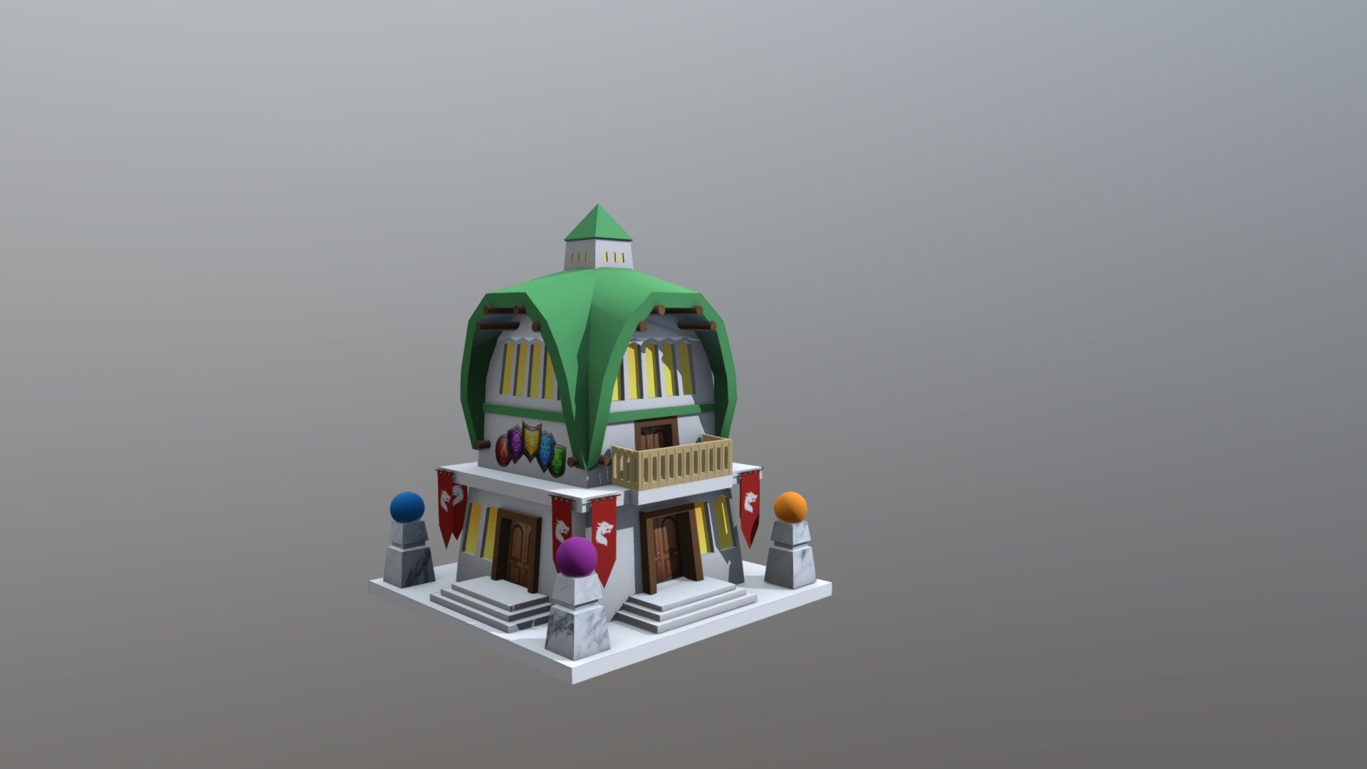 Hero Academy - 3D model by Azzedar Ranthalion (@azzedar) [8fe2bfa ...