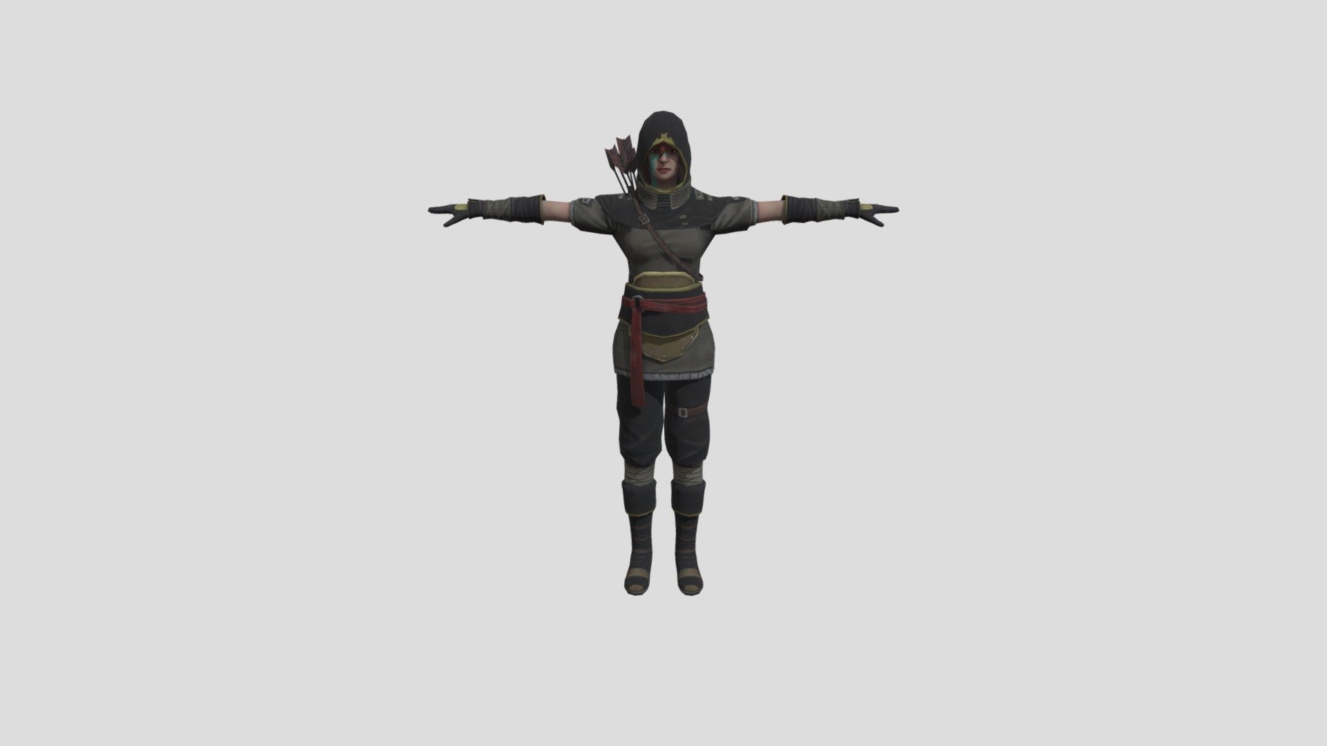 A warrior 3d model - Download Free 3D model by AP 3d models (@jeetu ...