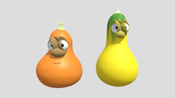 Veggietales 3D models - Sketchfab