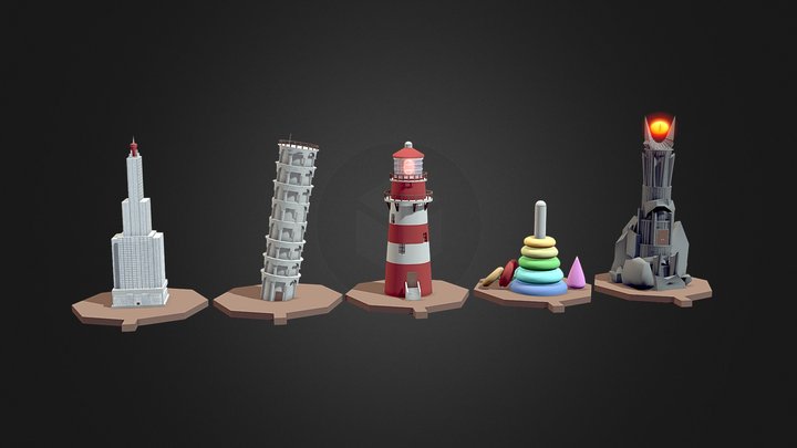 Pyramid 3D models - Sketchfab