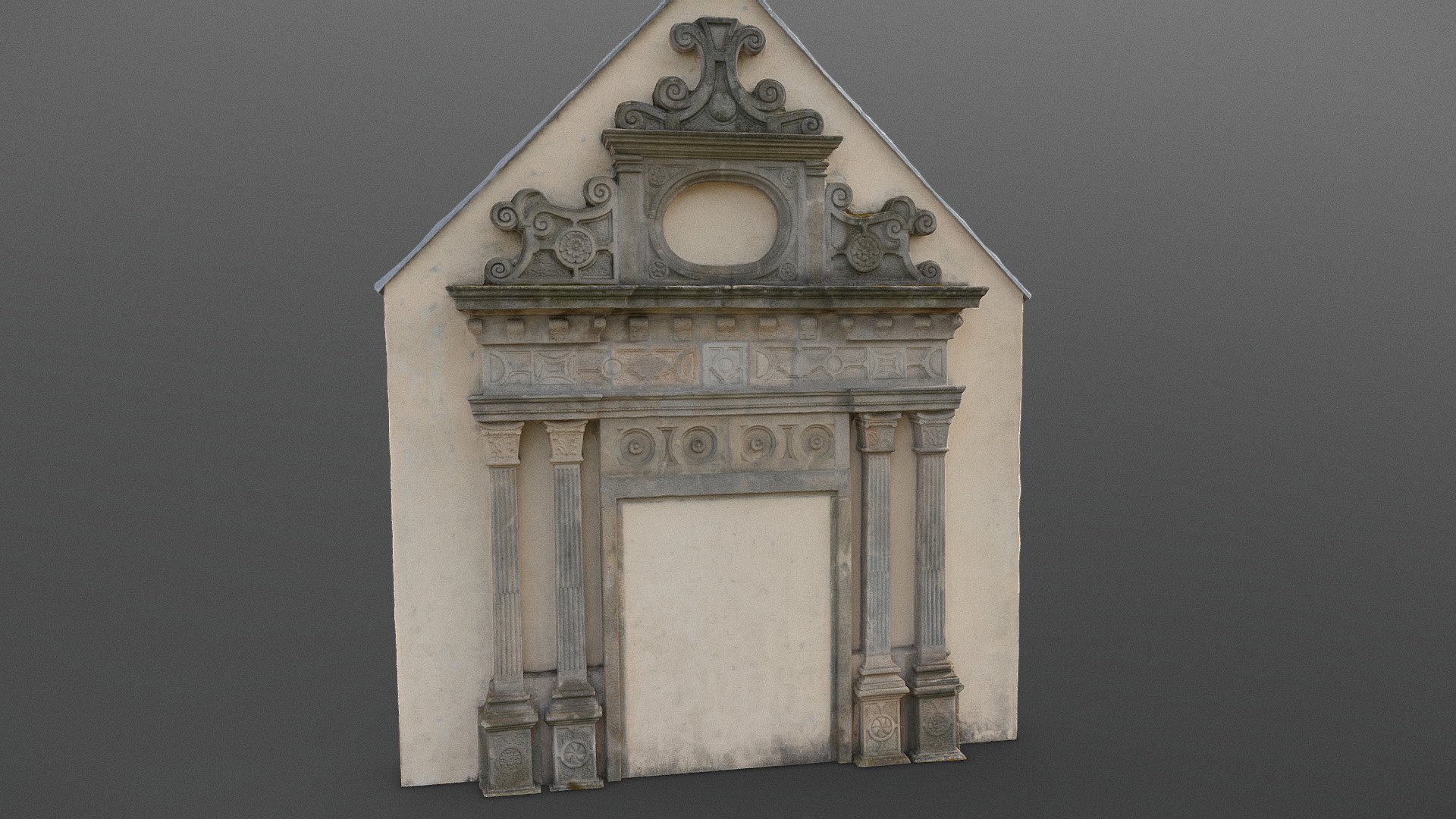 Baroque portal - Download Free 3D model by matousekfoto [8fe65e9 ...