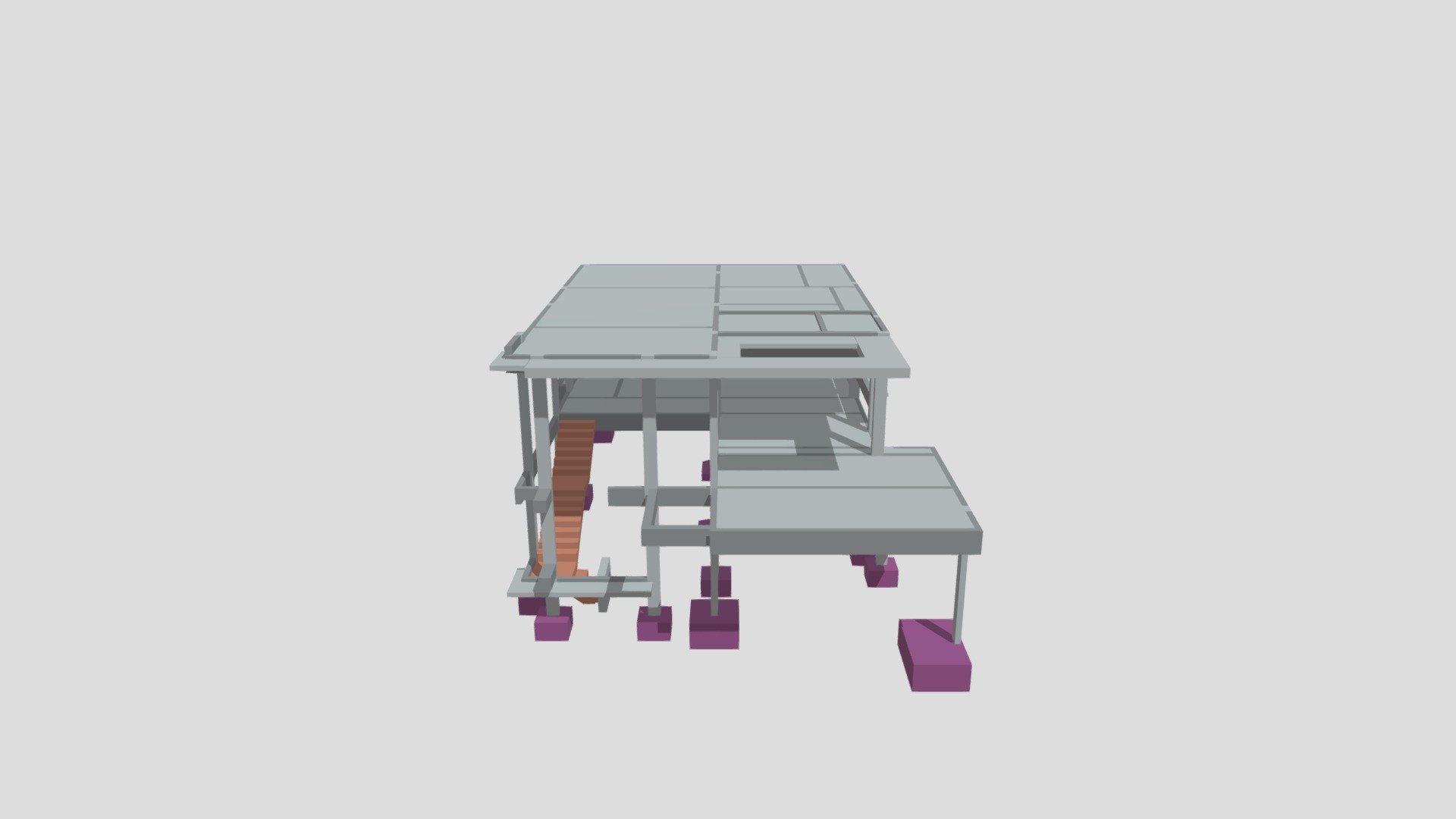 Estrutura 3D - Hamilton - 3D model by Seixas Engenharia ...