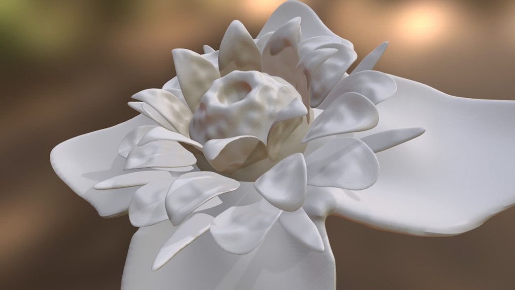 Flower Based - 3D model by amaranth [8fe8e56] - Sketchfab