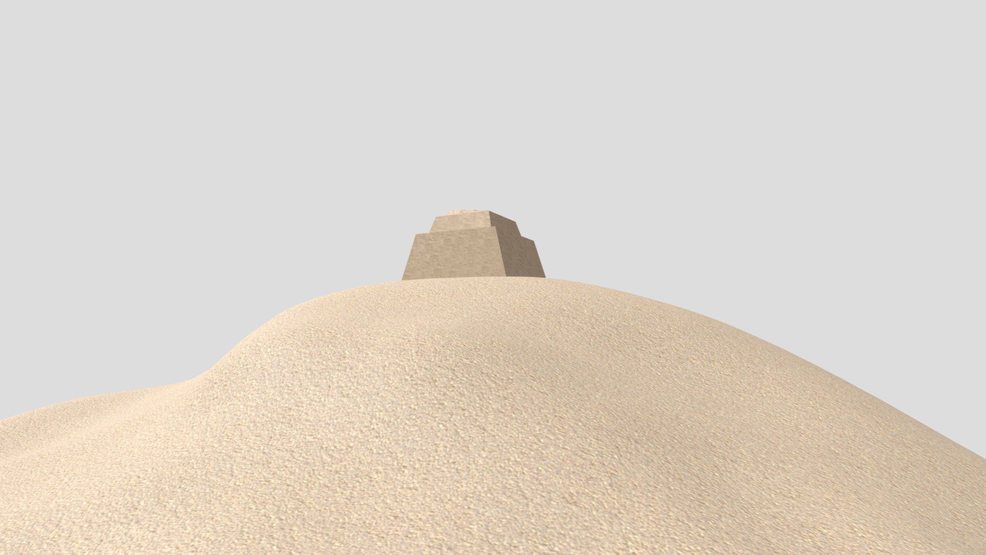 Meidum Pyramid - 3D model by wchaparchaeology [8fe964f] - Sketchfab