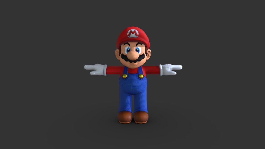 Mario - A 3D model collection by Invertario (@matthewmonahan706 ...