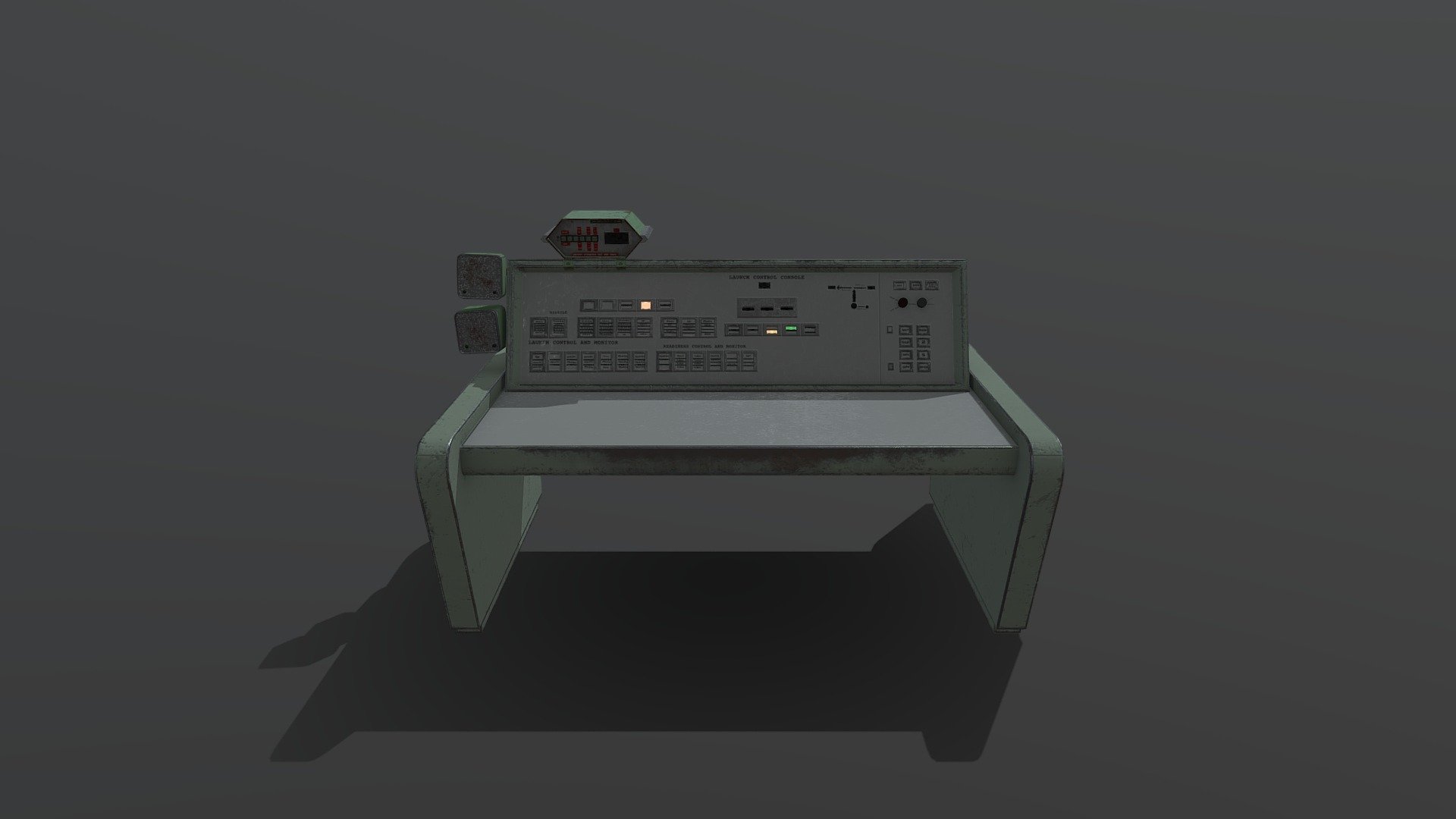 Missile Control Desk - 3D model by omri1324 [8fe9918] - Sketchfab