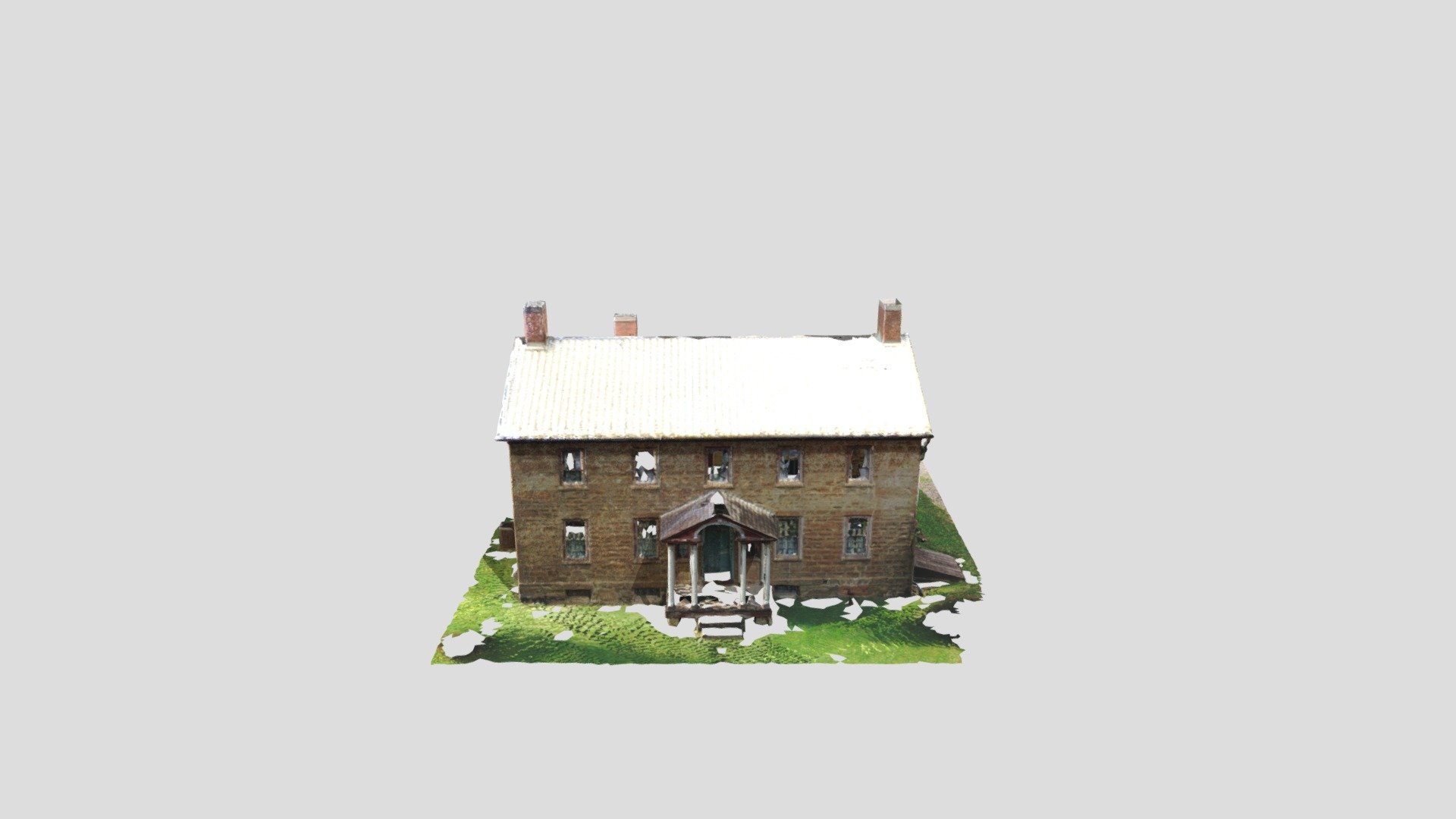 Brown House - 3D model by abalyk [8feab8a] - Sketchfab