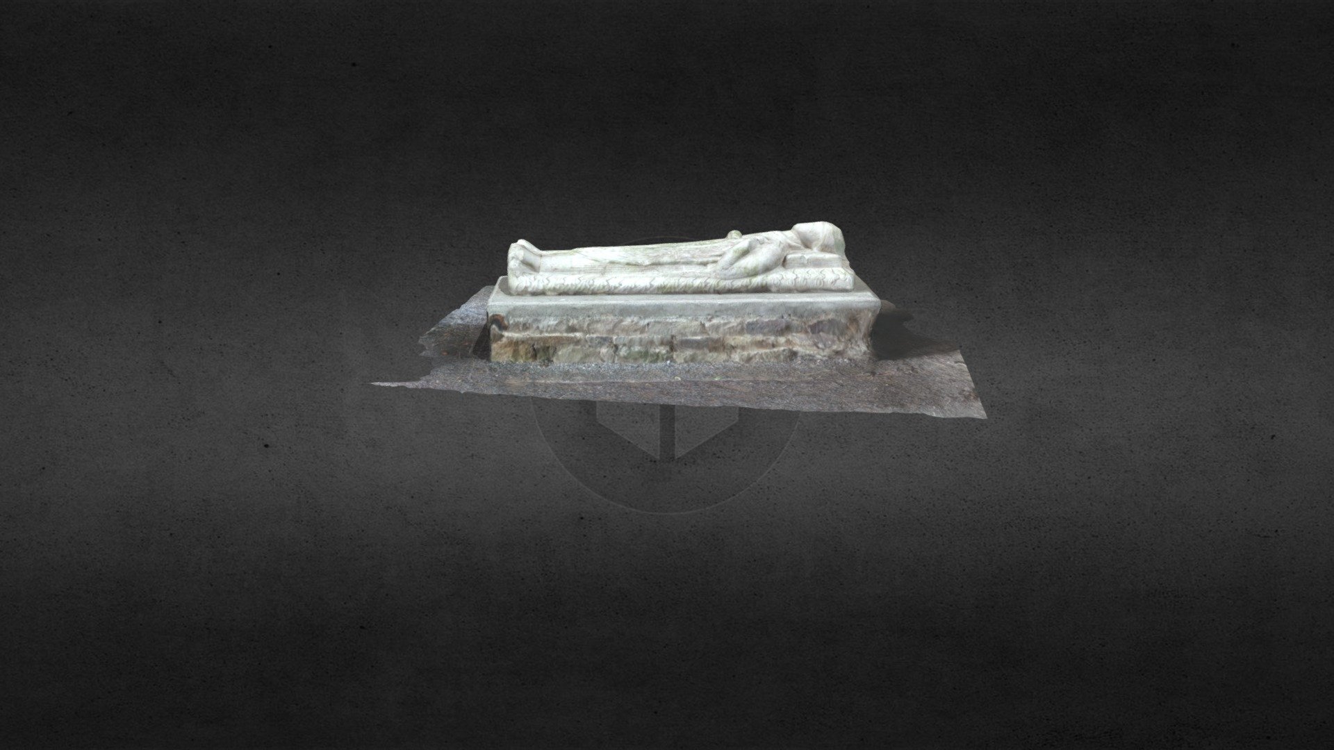 Jerpoint Effigy 1 (Low Poly) - Download Free 3D model by b-unicycling ...