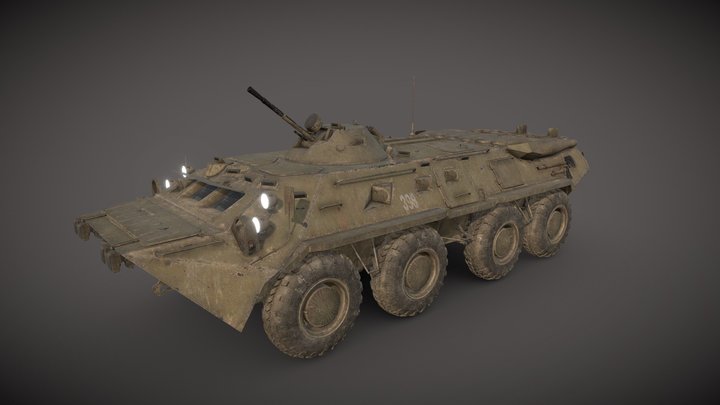 Btr-80 3D models - Sketchfab