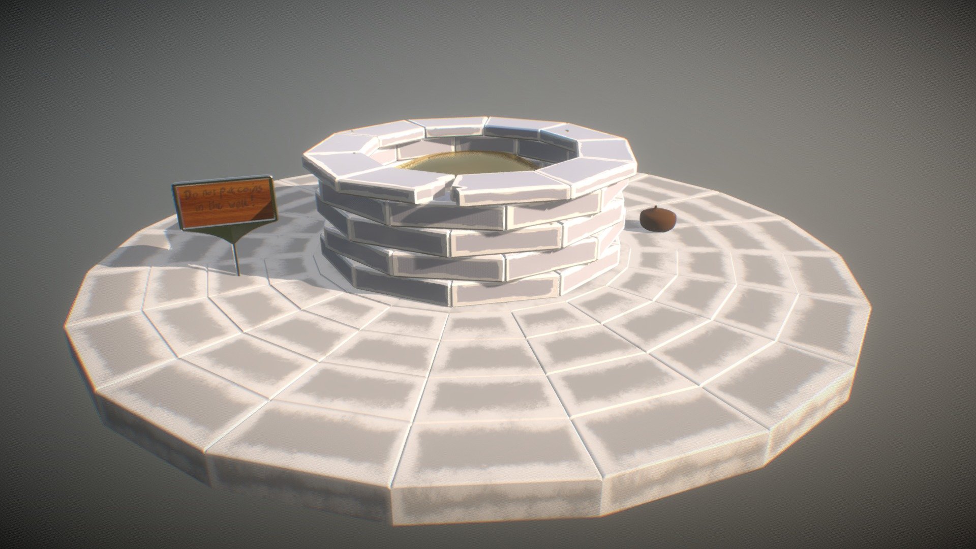 WorldSkills Well Diorama - 3D model by LukeRusson [8ff090f] - Sketchfab