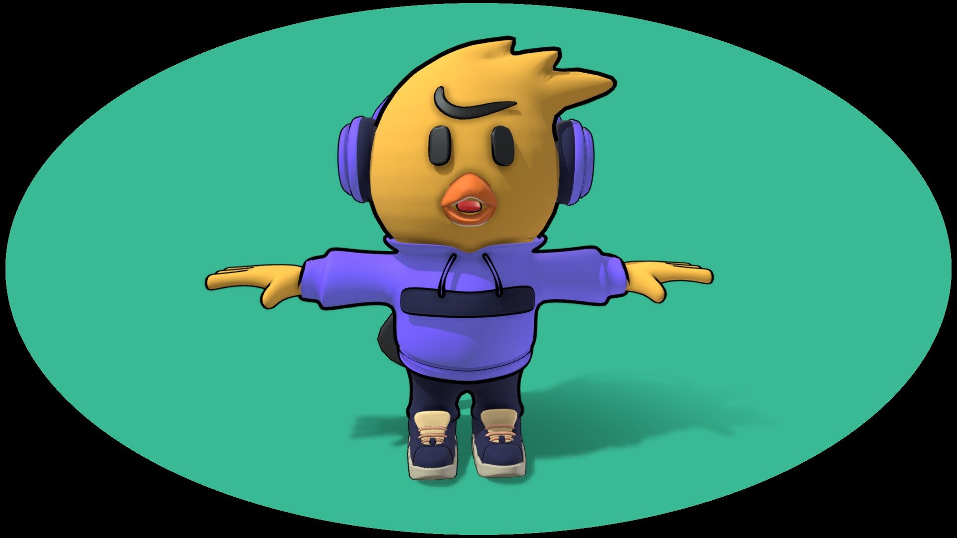 stylized bird - Download Free 3D model by Rached.Abdelkhalek [8ff0fda ...