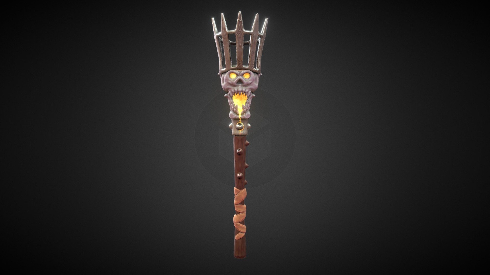 Stylized Torch - 3D model by ahmedmostafa (@ahmedmostafa4) [8ff1a2b ...