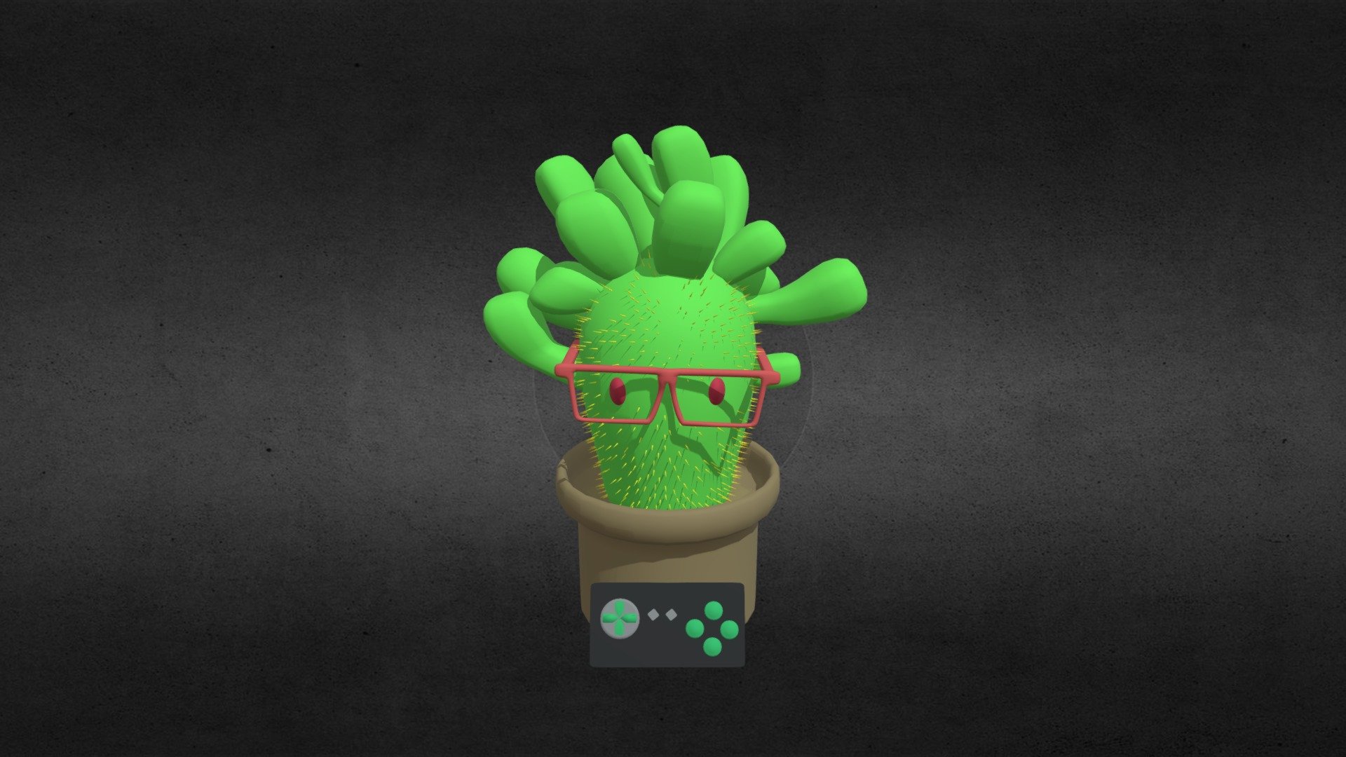 Cactus 3D - 3D model by Sheepwis3D [8ff3bbb] - Sketchfab