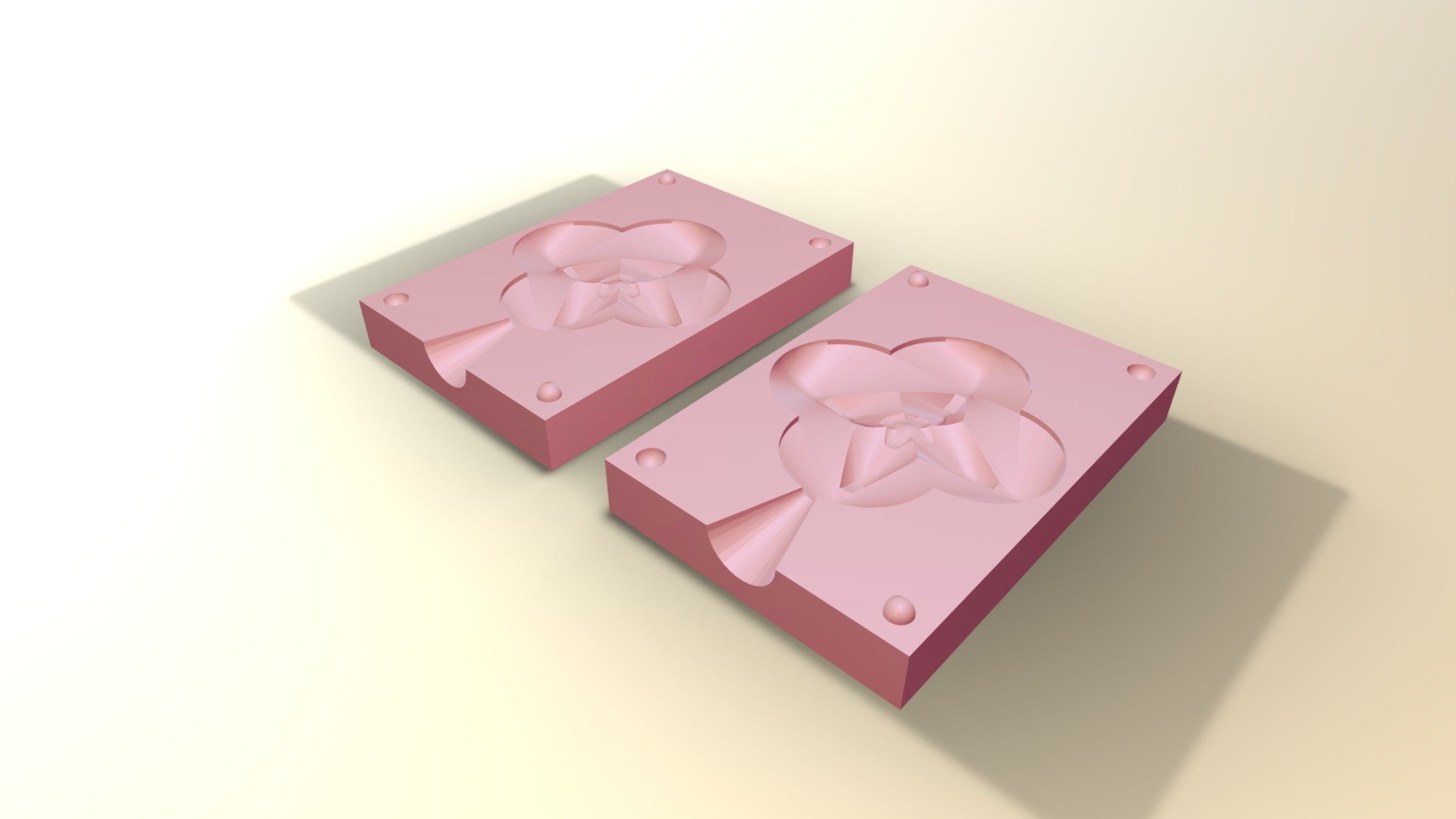 Kashigata Negative Mold - OpenSCAD - 3D model by tuengominh [8ff4355 ...
