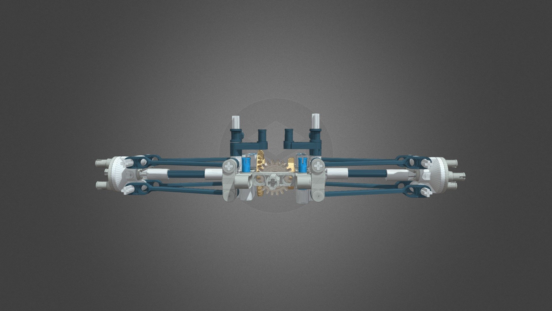 Rear suspension - 3D model by Alex.Helerea [8ff4d5c] - Sketchfab