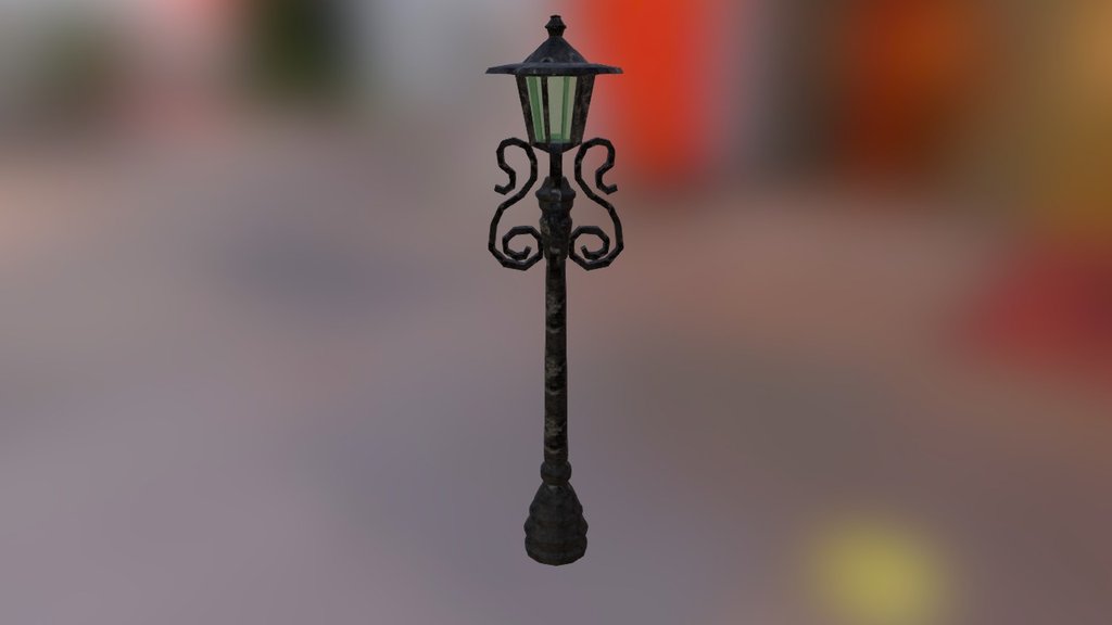 Street Lamp - 3D model by jeremy.rothwell [8ff5980] - Sketchfab