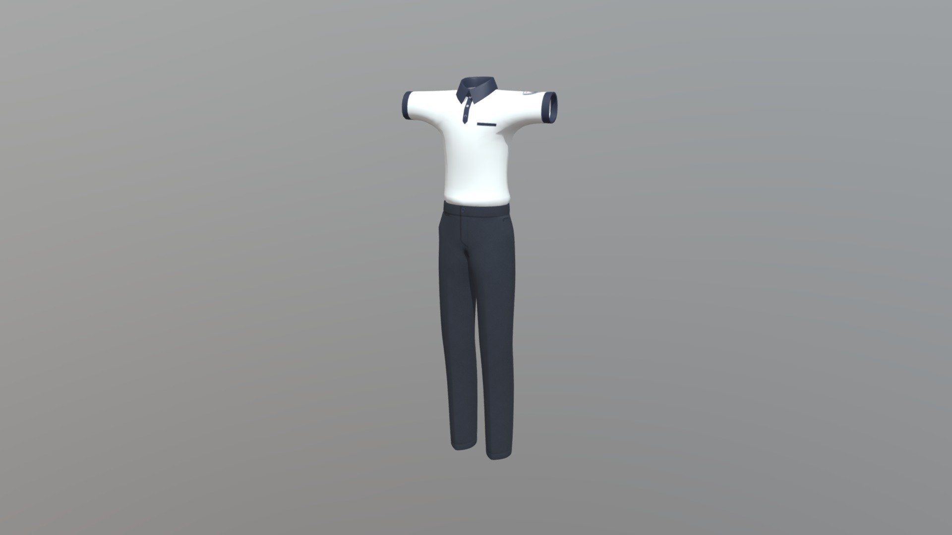 Male School Uniform - Download Free 3D model by Linh Mai (@Linh.Mai ...