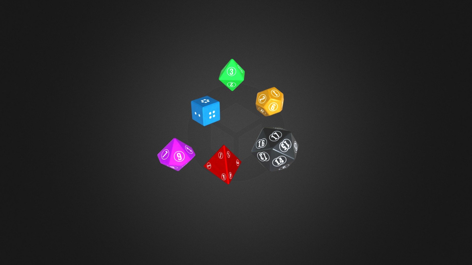 Simple Dice - Download Free 3D model by Matt LeMoine (@Matt_LeMoine ...