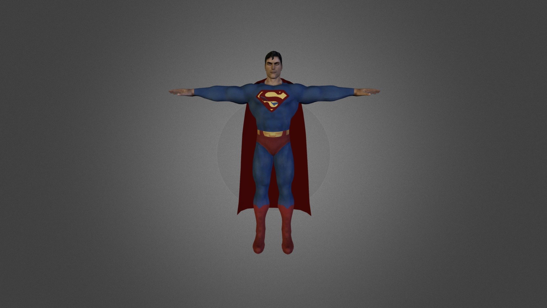 Superman - 3D model by arniefan [8hKa6Ye] - Sketchfab