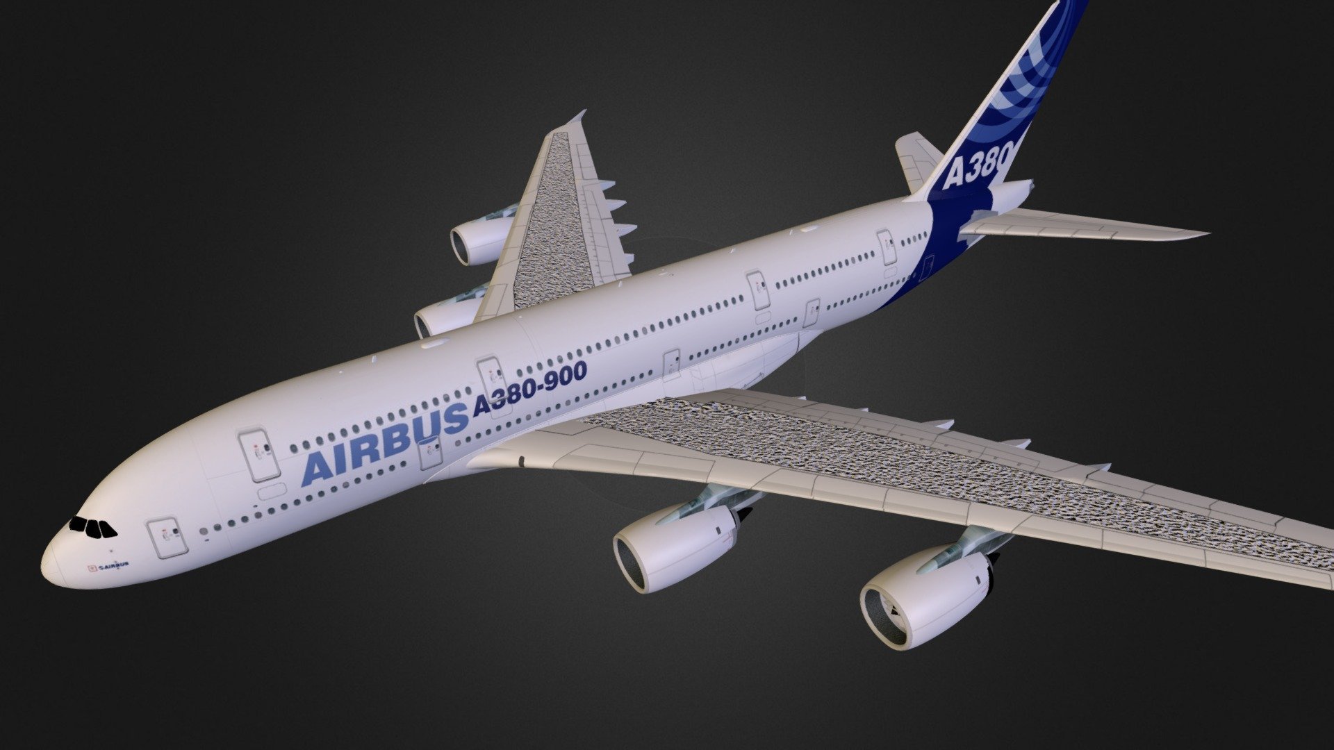 A380 - Download Free 3D model by AntoinePemeja [8hWQW1i] - Sketchfab