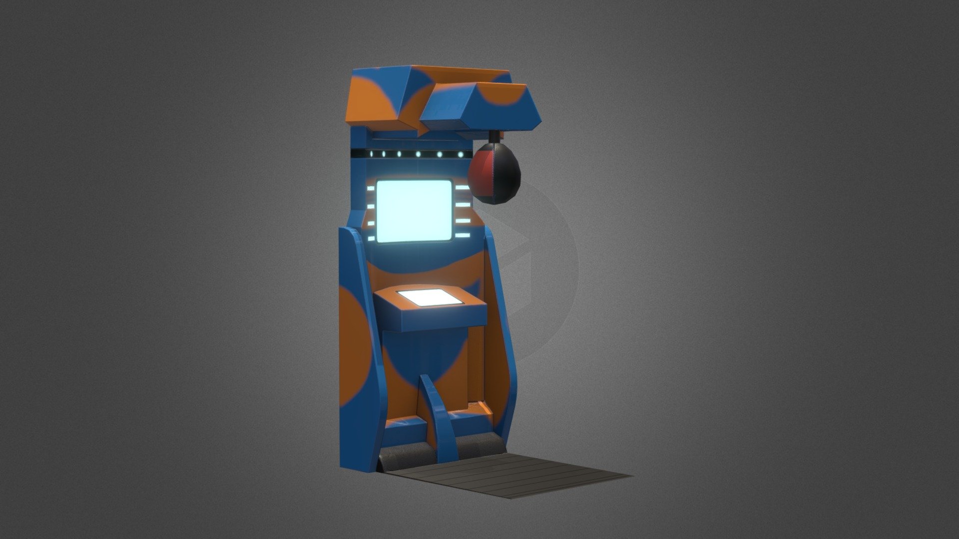 Arcade Box Machine - 3D model by baristoprak [9000735] - Sketchfab