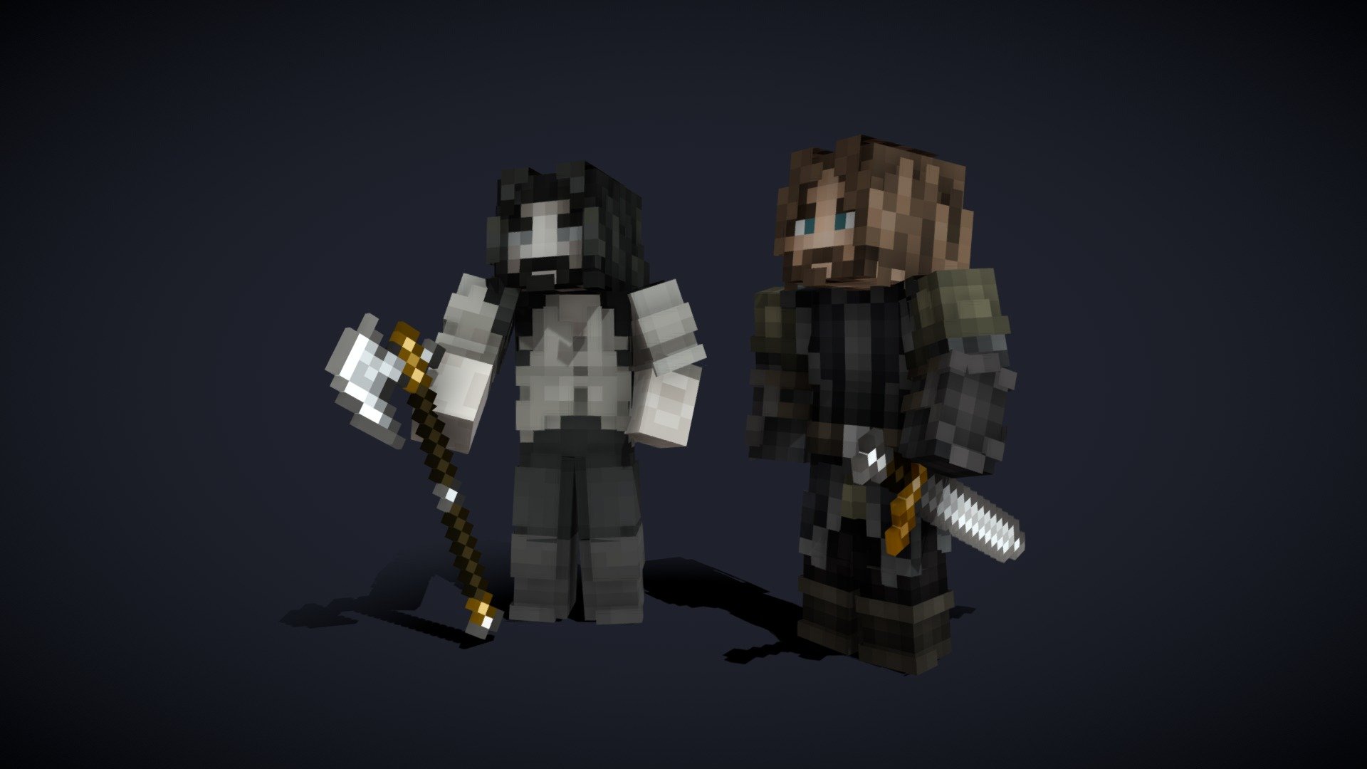 Blockbench. People of Gondor - 3D model by Adeptus Kuvaldius ...