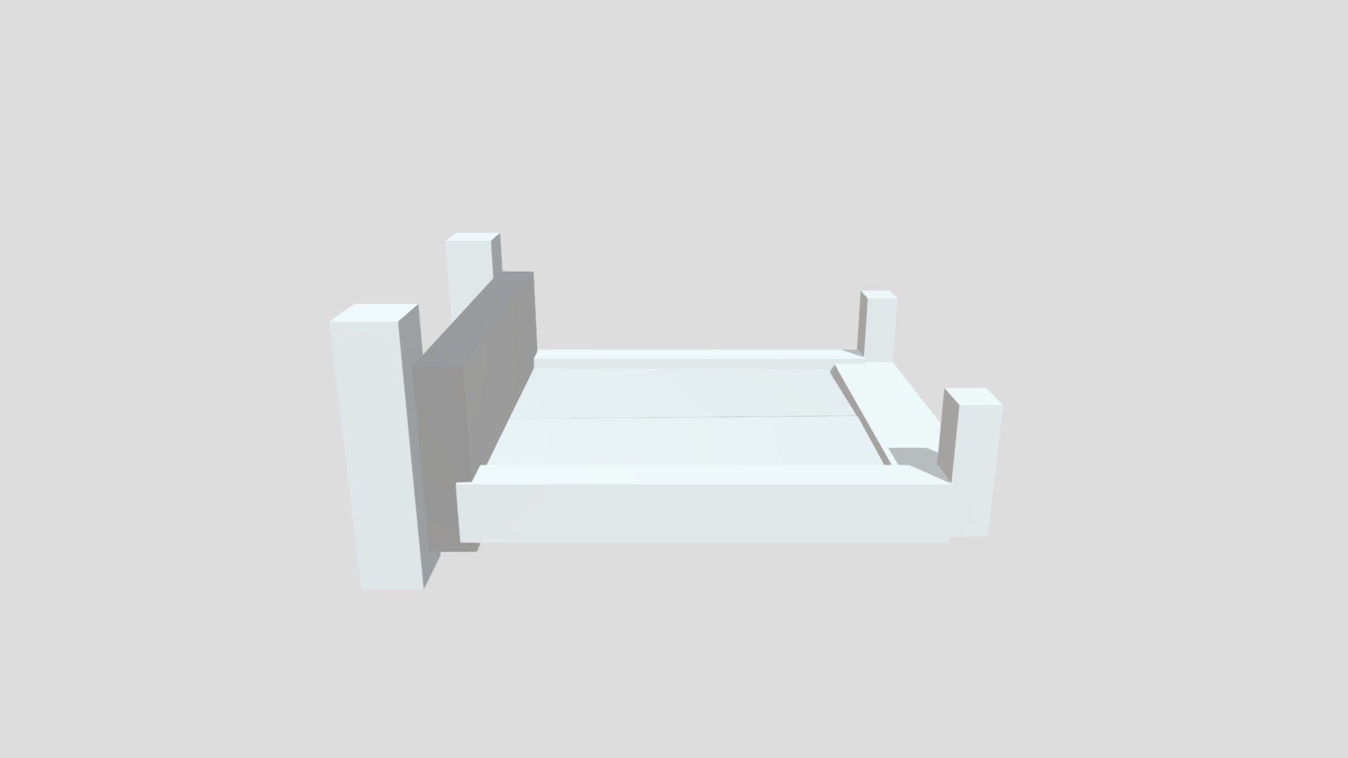 A modern bed for games - Download Free 3D model by nickmerico9 [90035c0 ...