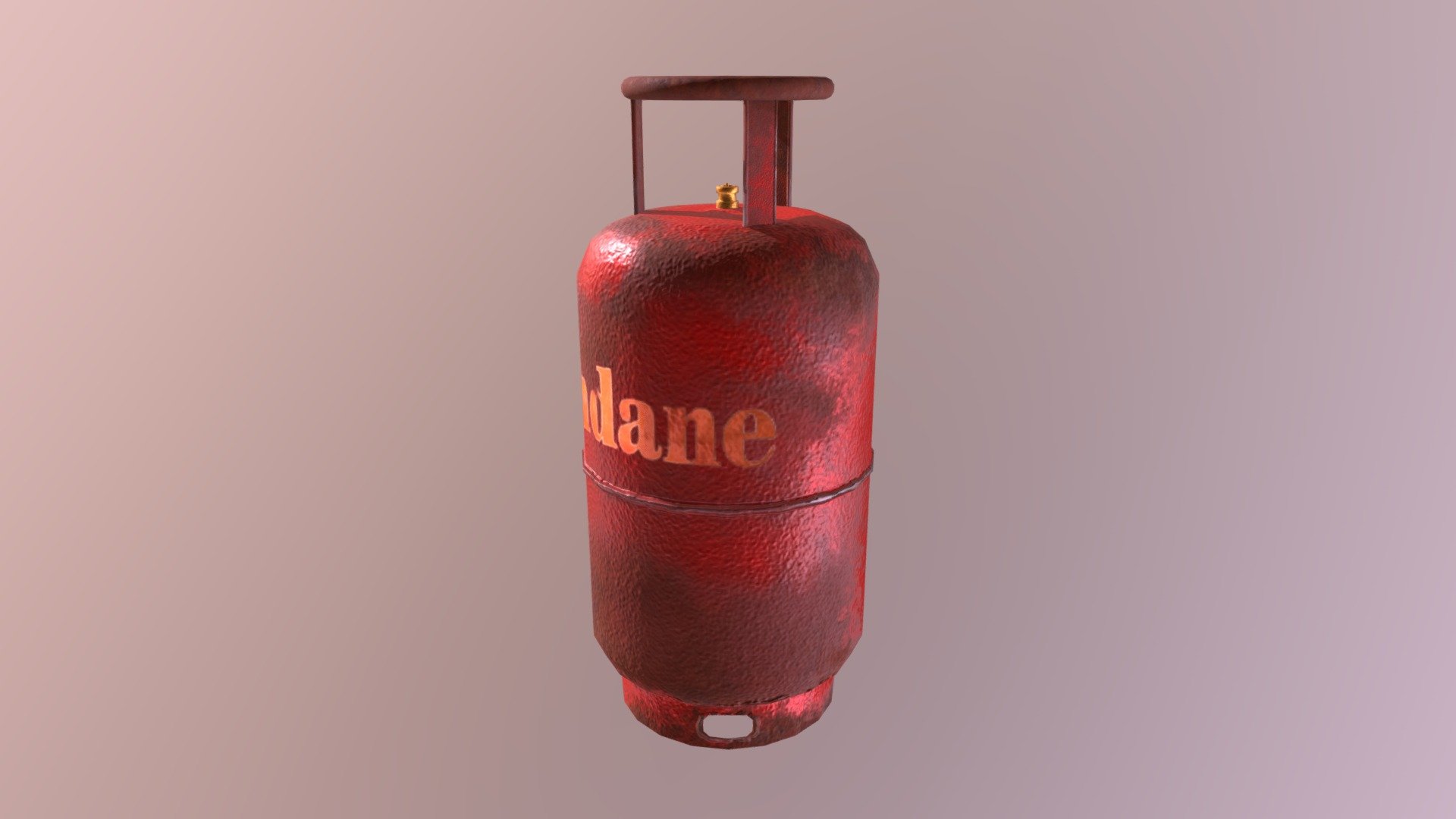 Gas Cylinder - 3D model by AbhijeetLovestar [9003ed4] - Sketchfab