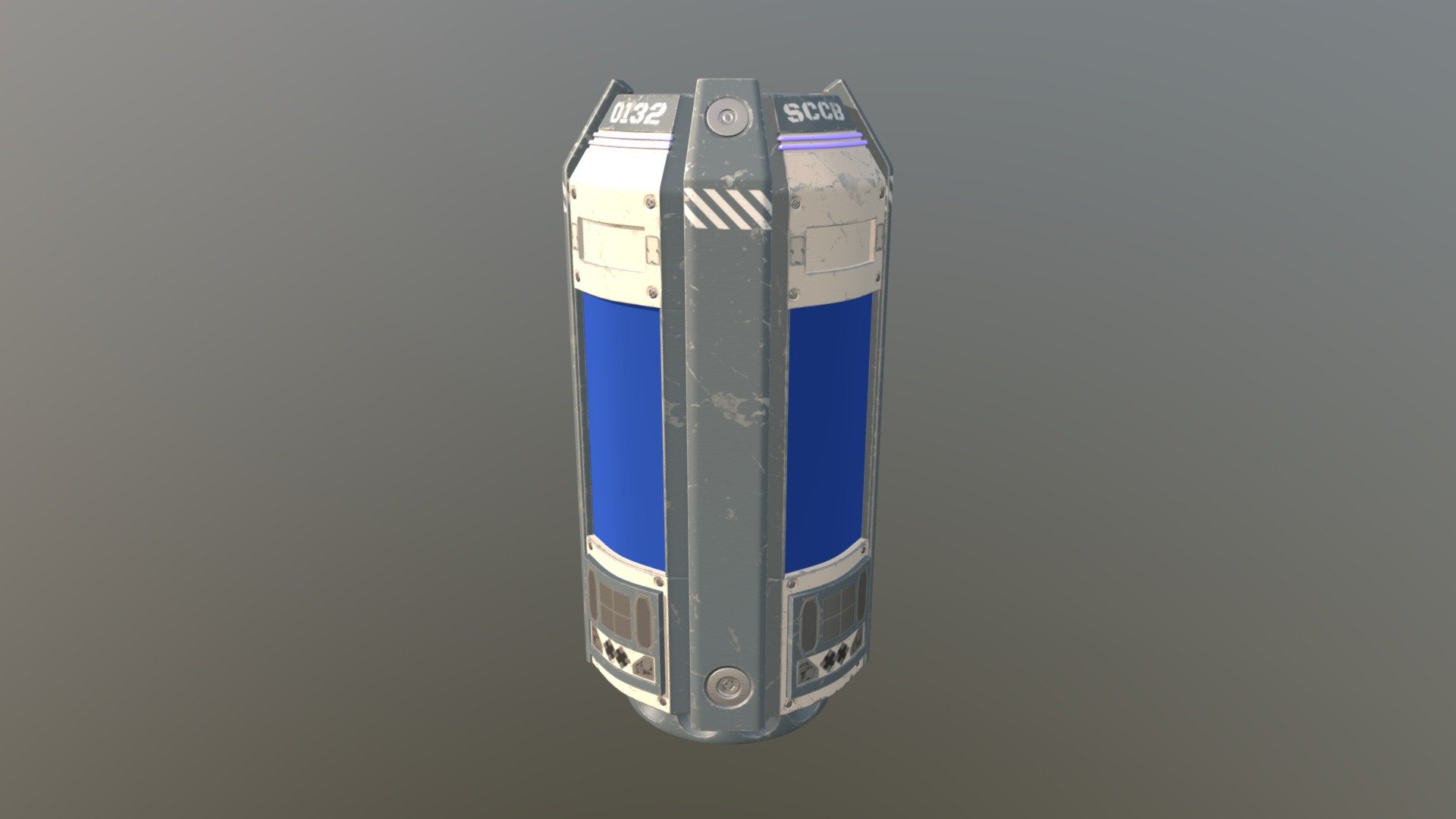 Sci-Fi Canister - 3D model by Zachary Petersen (@Zachary.Petersen ...