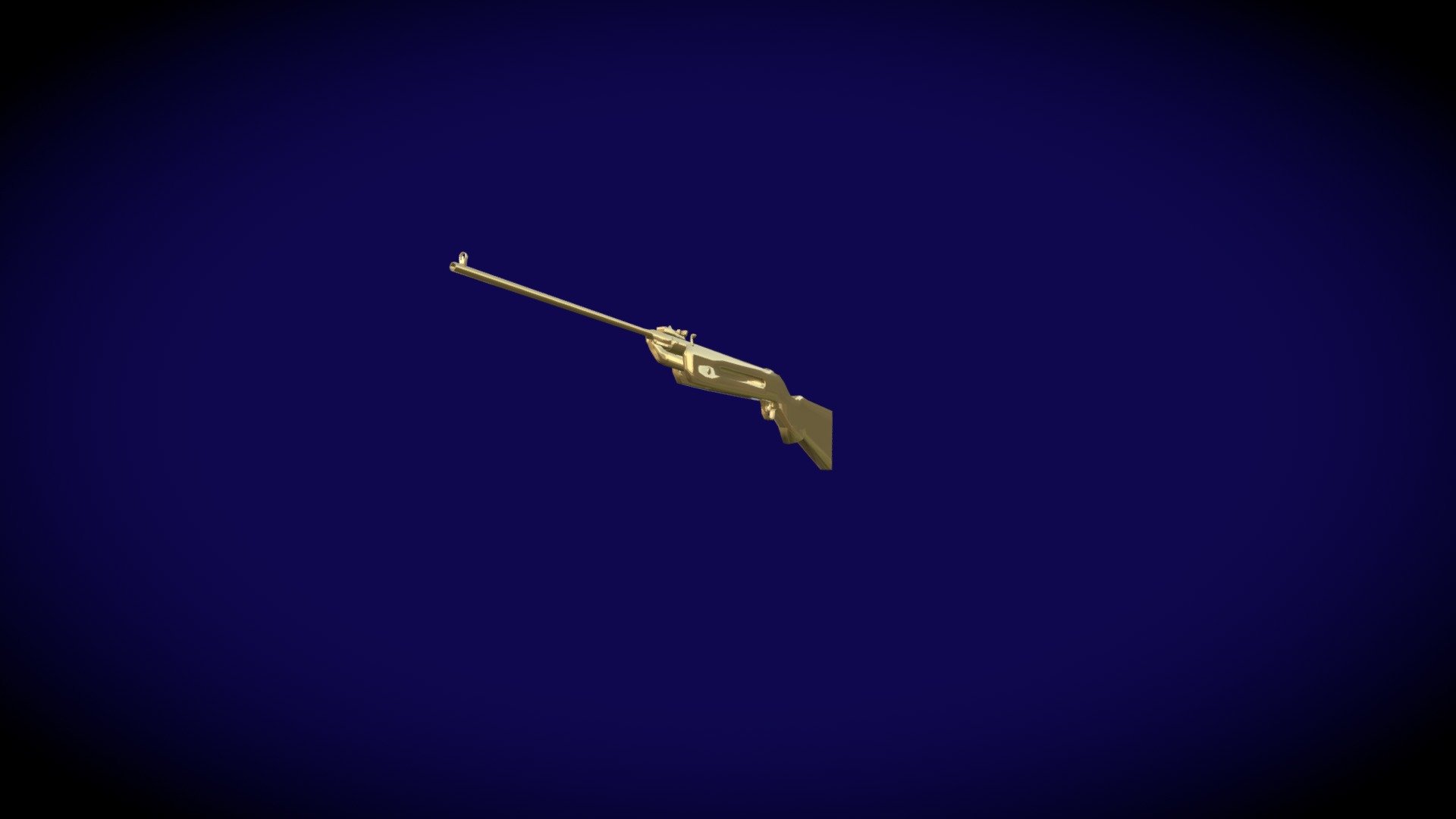 Rifle de Oro - 3D model by SebastianSasso [9004c58] - Sketchfab