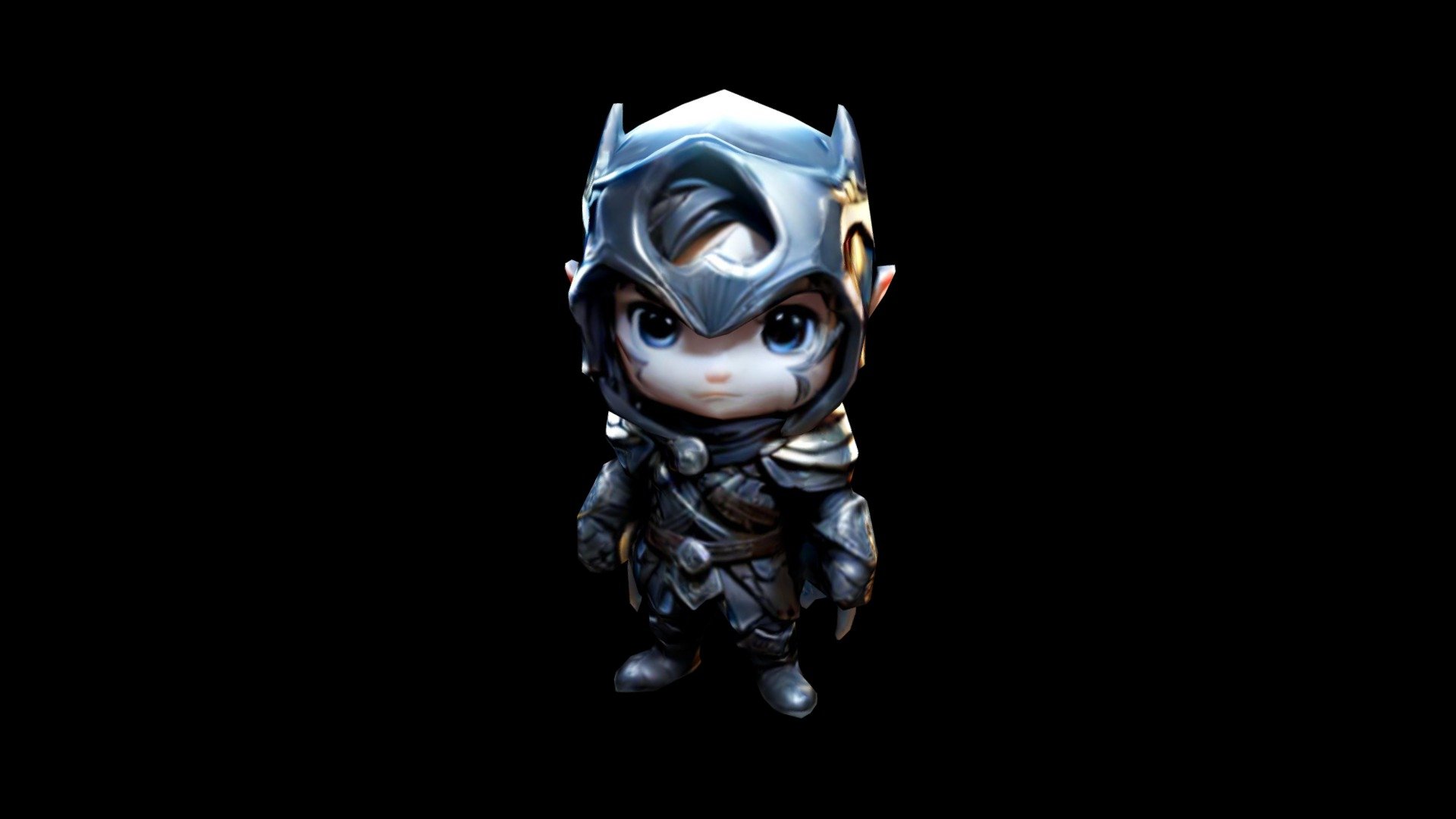 An image The Rise of the Ascender figure, a cute - Download Free 3D ...