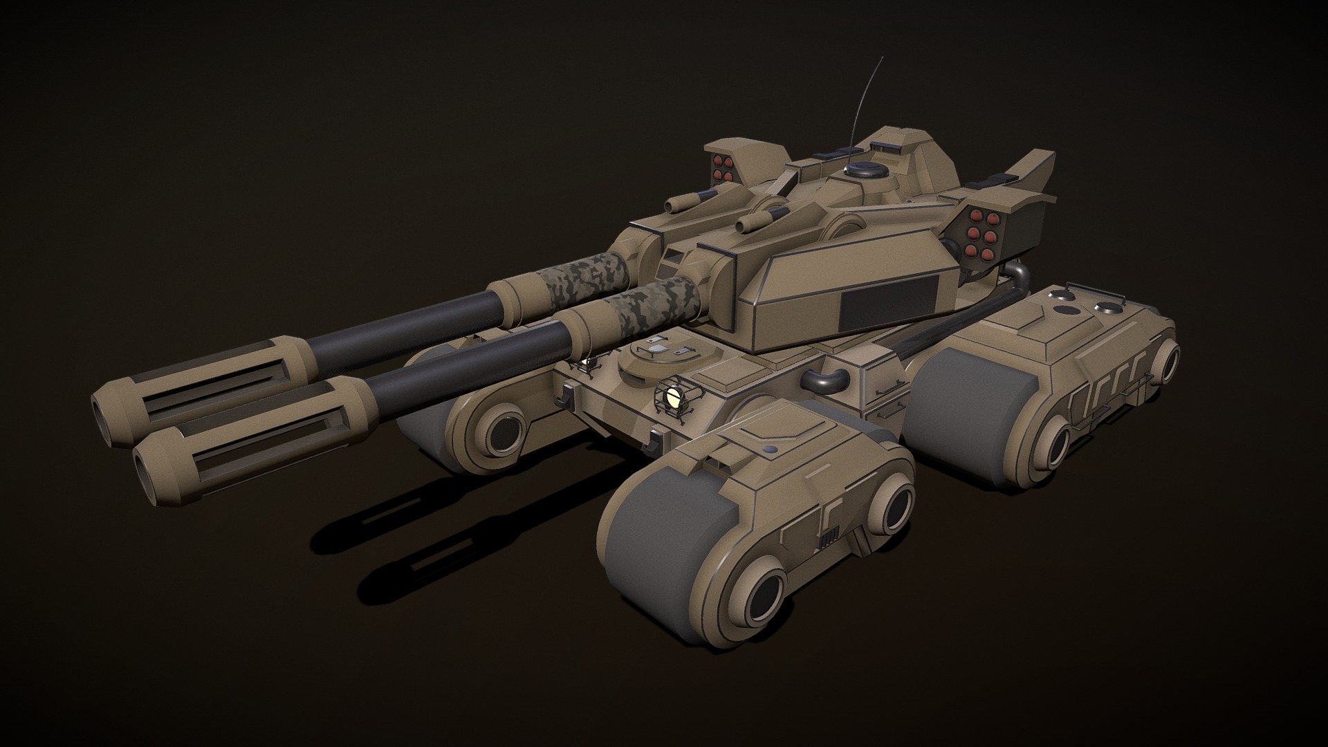 XYZ_CW Tank Mamont - Download Free 3D model by hanzel13 [9006c1c ...