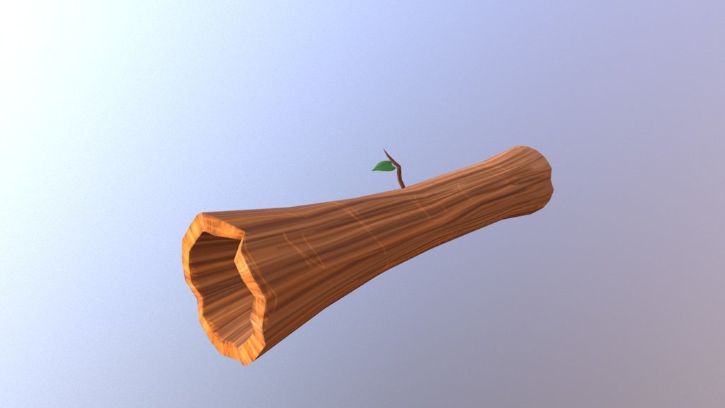 Fallen Log - 3D model by WitchBolt [9007655] - Sketchfab