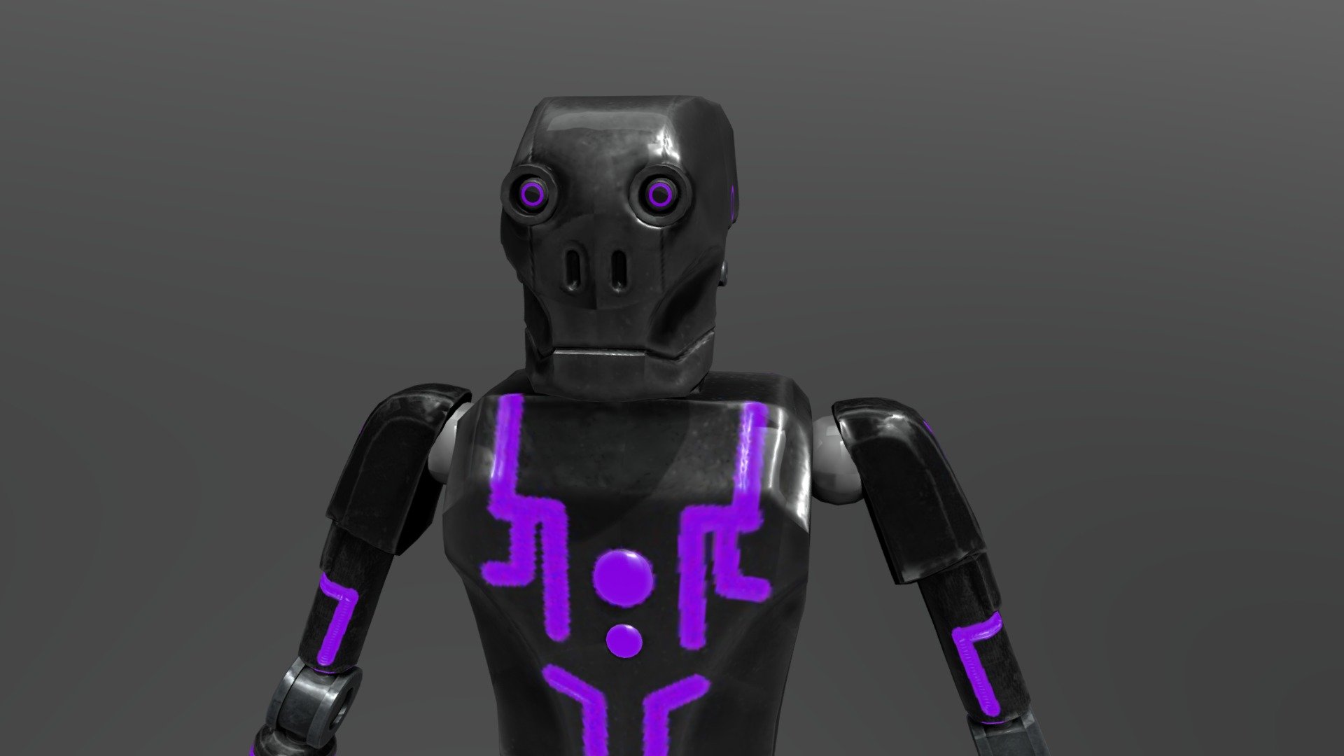 IO (character design assignment) - 3D model by Deikaeus [900a2c0 ...