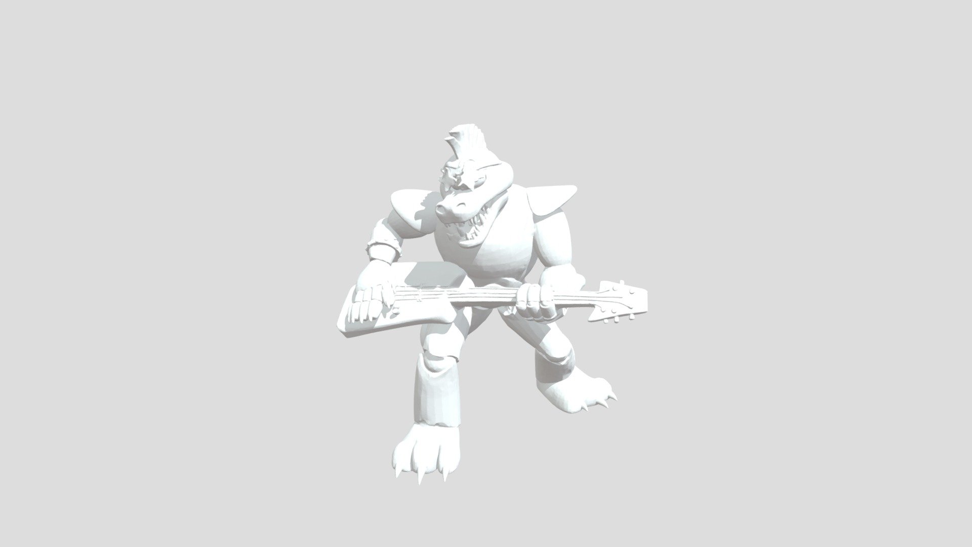 five nights at freddys monty gator - 3D model by linkindonttextme ...