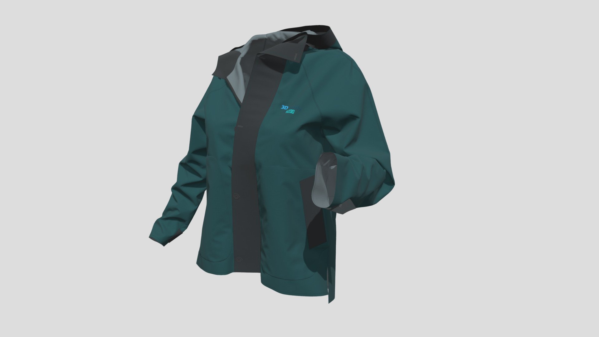 Raincoat Flying Tex - 3D model by Vizoo (@LisaVizoo) [9011272] - Sketchfab