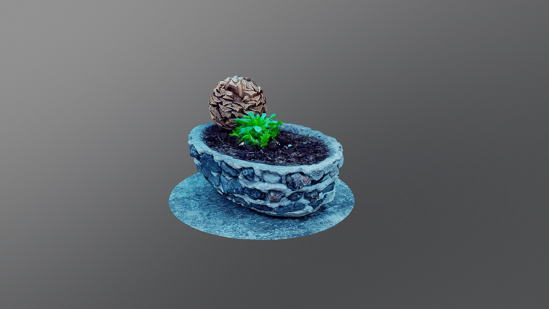 Flower pot - Photogrammetry - first try - 3D model by k_osedits ...