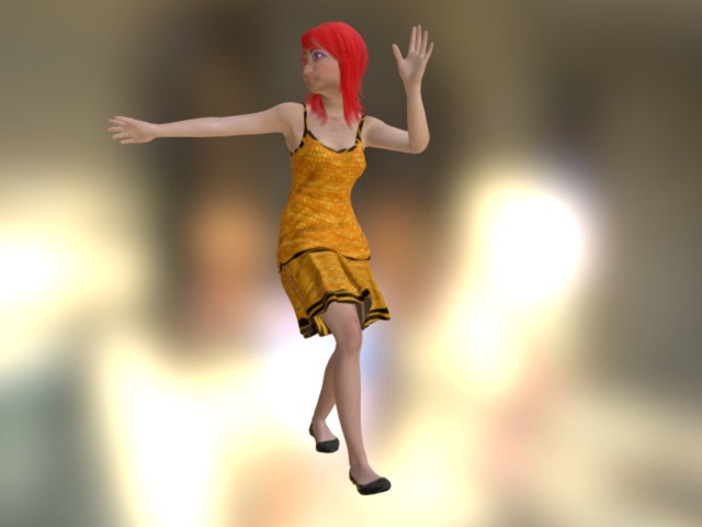 Samba Dancing (3) - 3D model by Kwanz [90134dc] - Sketchfab