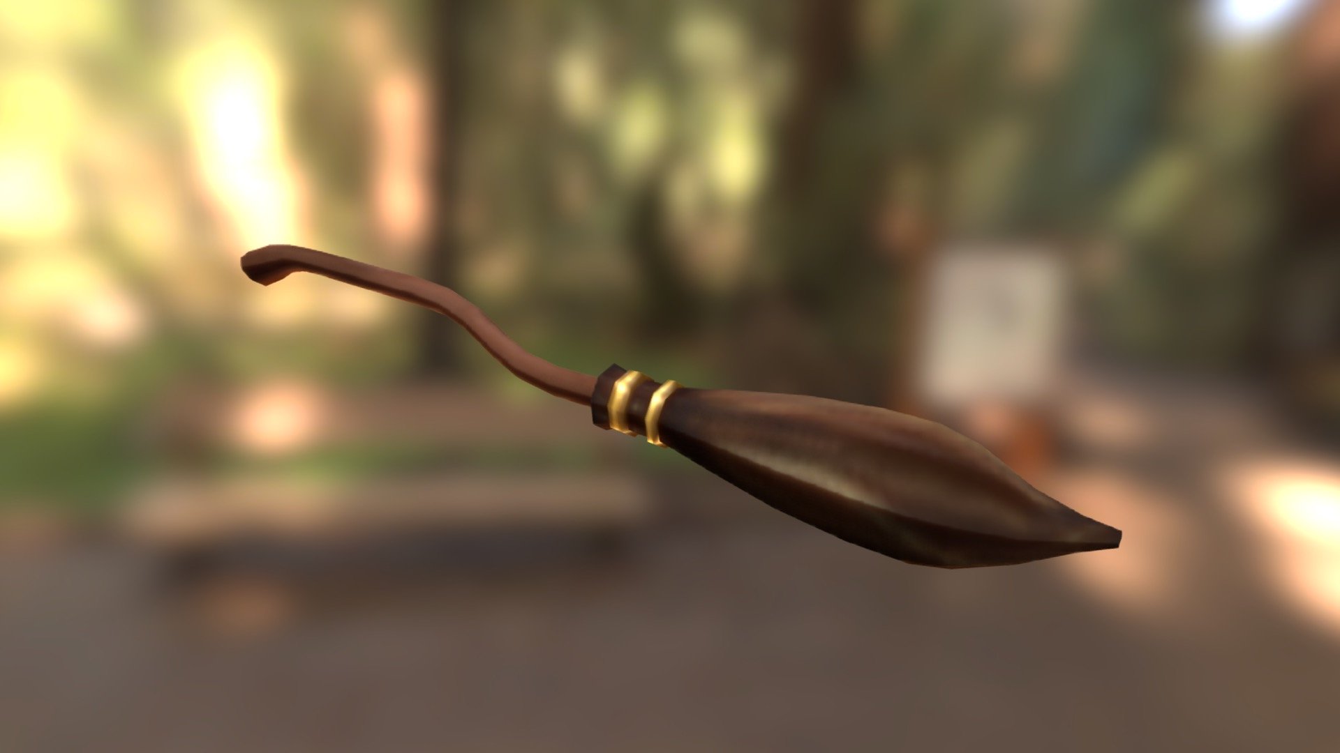 Toon Flying Broom - 3D model by JahKaiYa [9014520] - Sketchfab