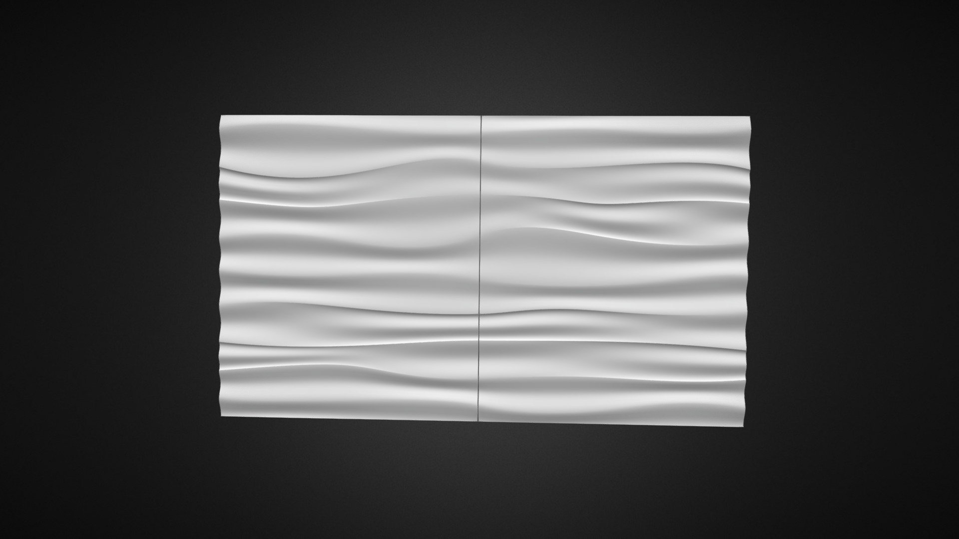 Twin Model 28 Ripples - 3D model by Twin Model Luxury Decorative Panels ...