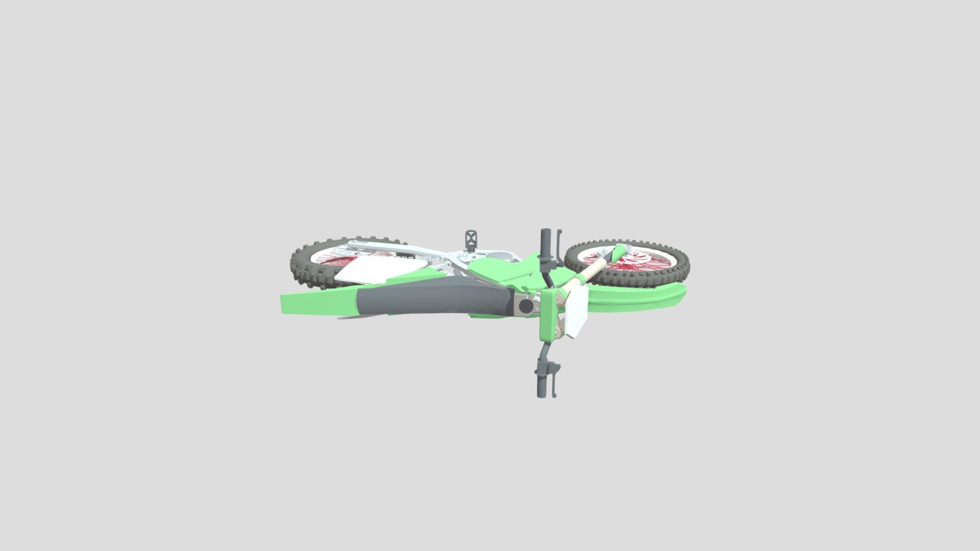 2 Stroke Dirt-bike - Download Free 3D model by kodak223ak [90154d6] - Sketchfab