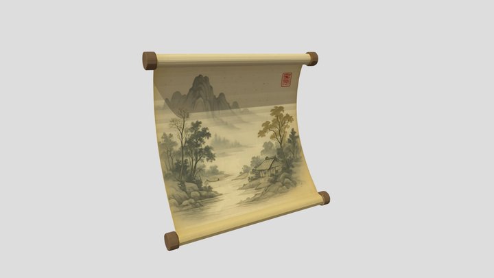 Scroll 3D models - Sketchfab