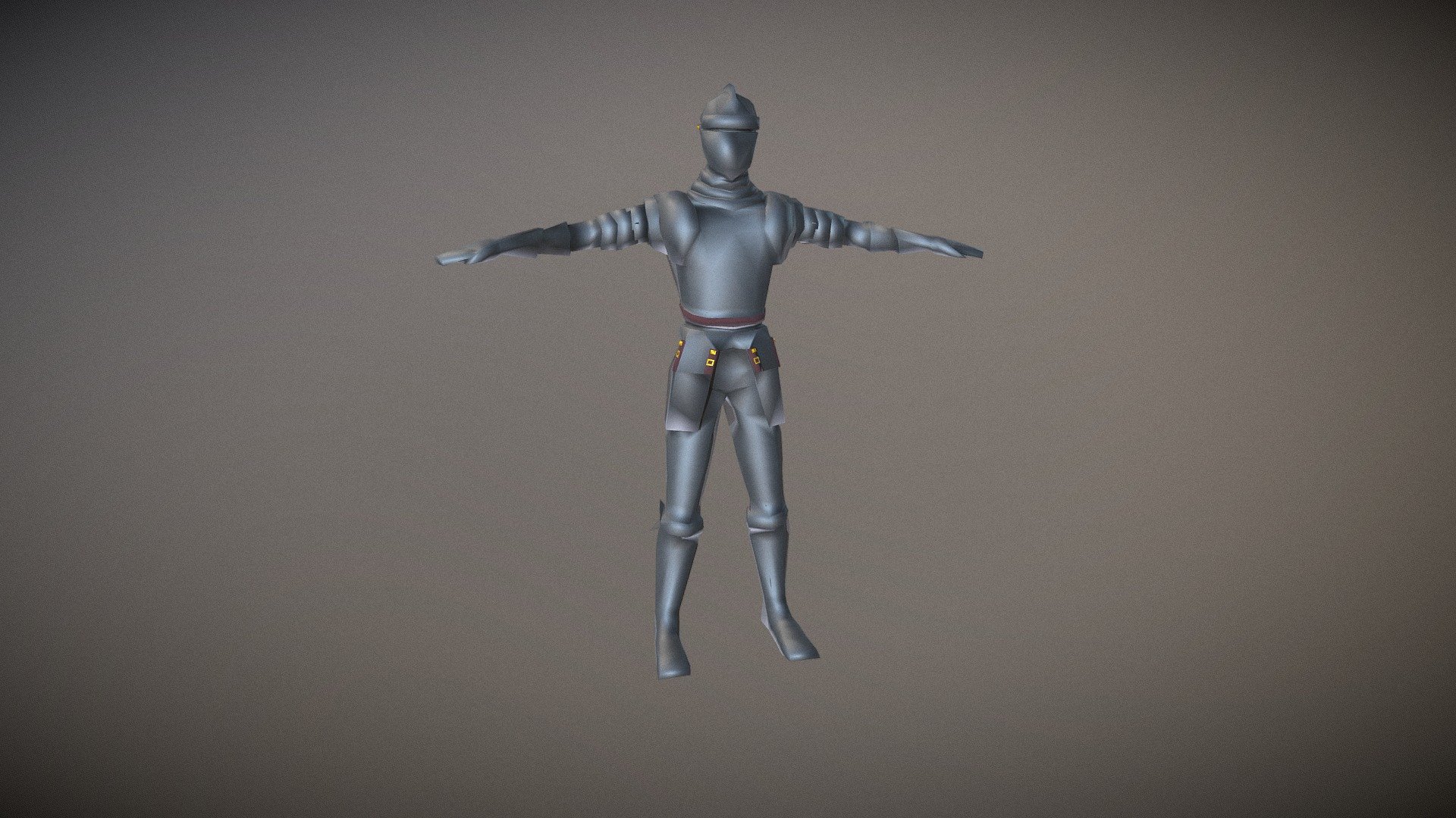 LowPoly 3D Knight model - Download Free 3D model by owowowsam [9015edb ...