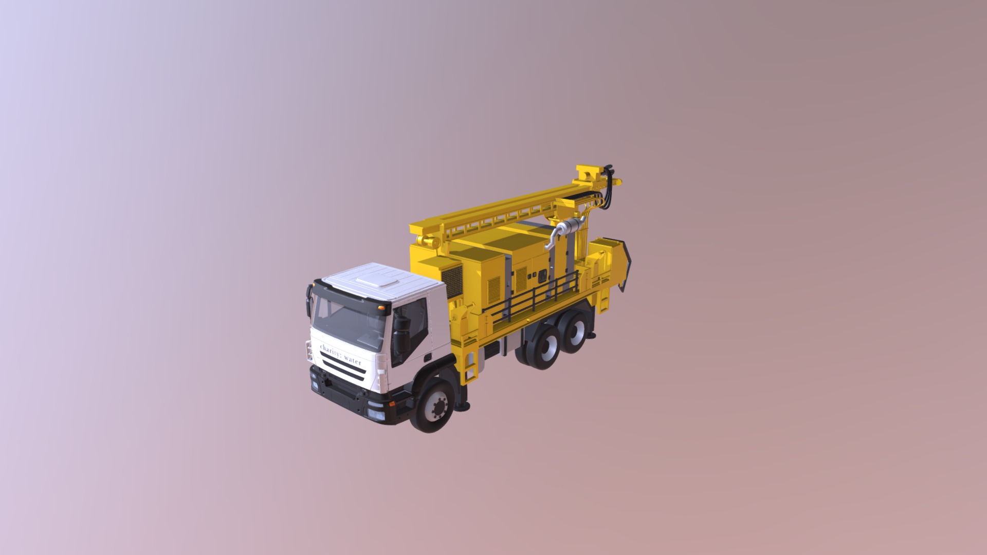 charity: water - 2018 Drilling Rig - 3D model by jimmycheung [9016252 ...