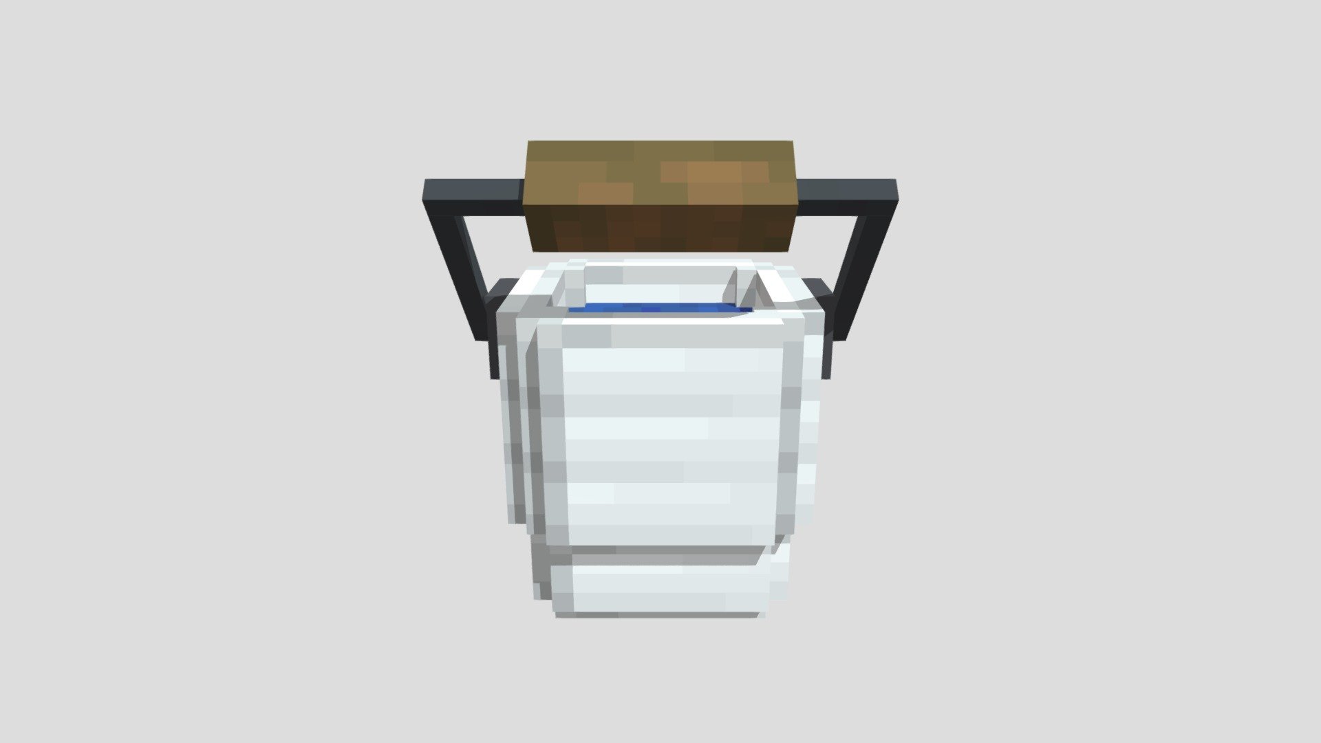 Water bucket - Download Free 3D model by wethermelon ...