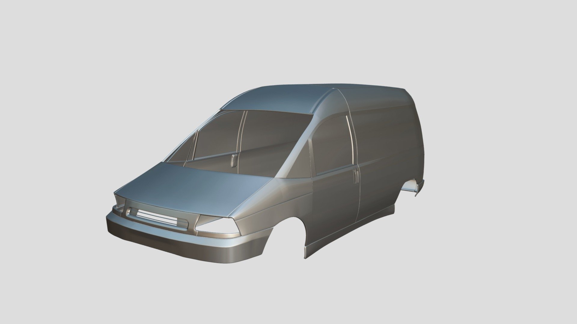 Fiat Scudo 1996–2004 (in progress) - 3D model by pyrofreak55 [90178a9 ...