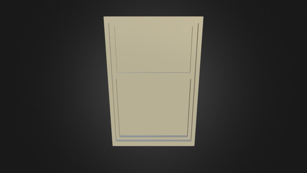Simple Window - 3D model by Steven A. (@stevenderesort) [9017a64 ...