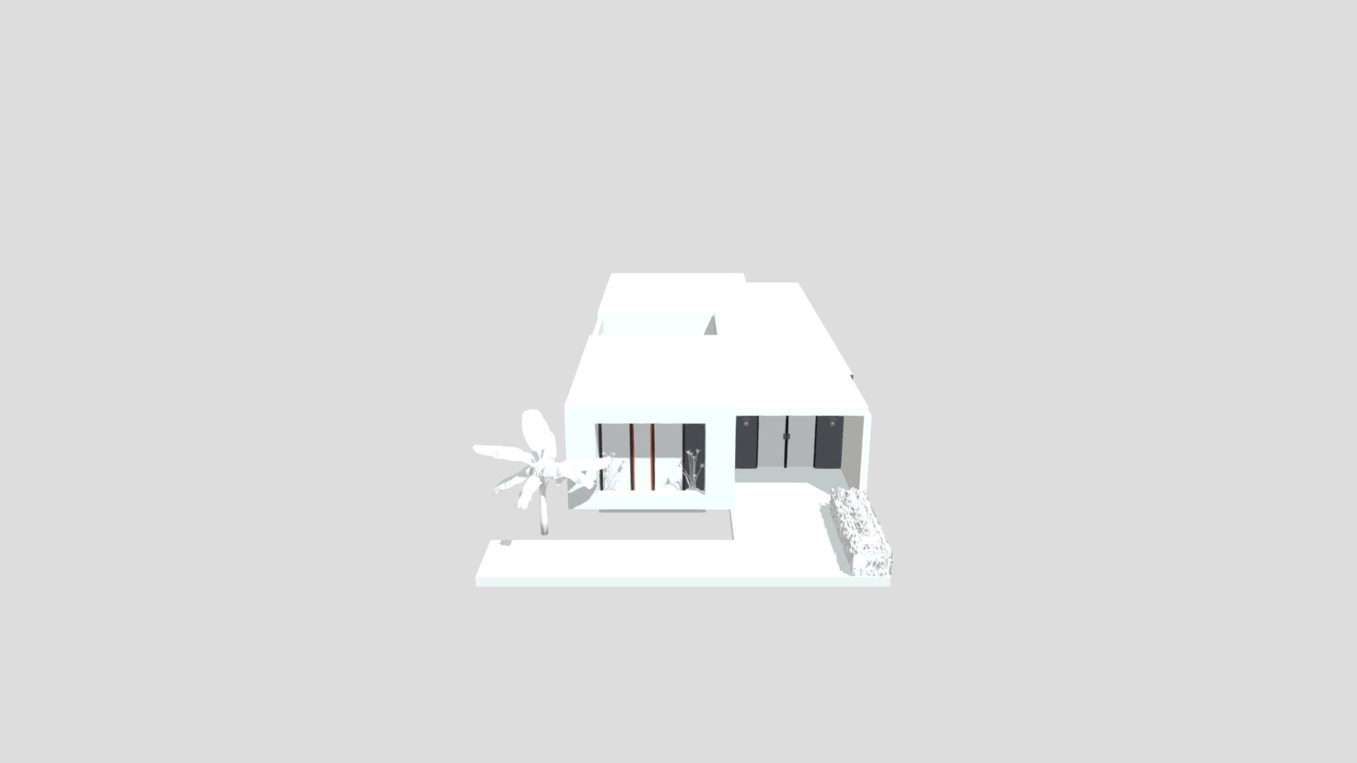 Modern Contrast House - Download Free 3D model by Home Design 3D ...